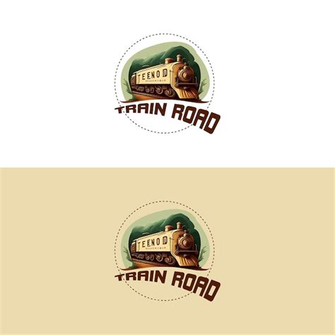 Premium Vector Vector Tshirt Label Design With Illustration Of Train