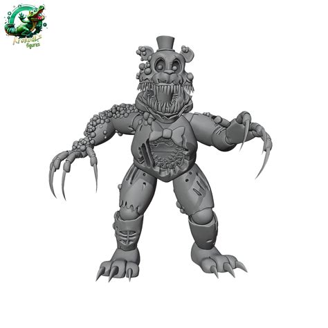 🎨 Twisted Freddy・ Stl File For 3d Printing・cults