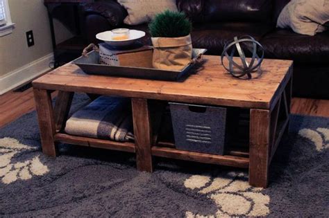 Diy Rustic Coffee Table Design