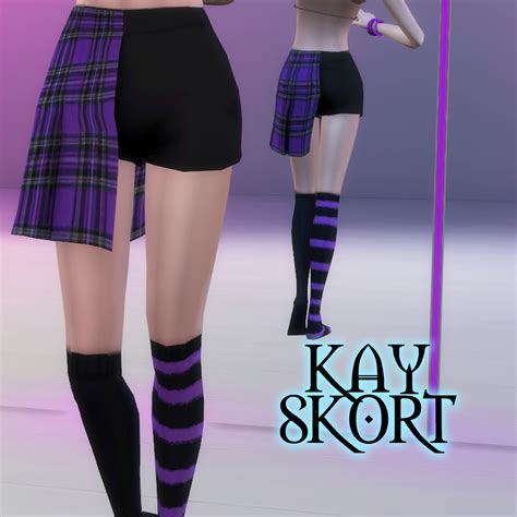 Kay Skort E Nation Collection The Sims 4 Create A Sim Curseforge