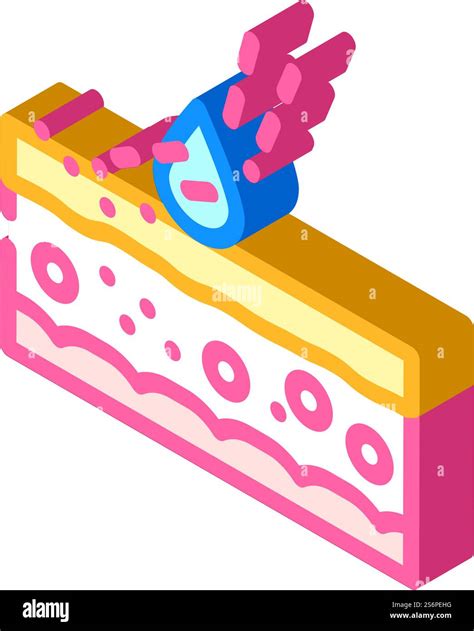 Phytophotodermatitis Skin Problem Isometric Icon Vector