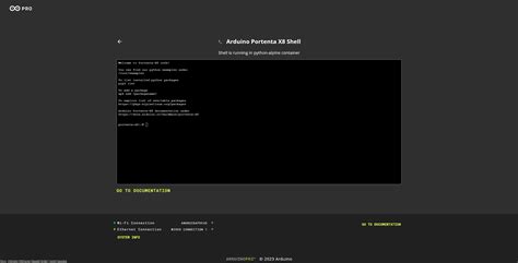 Arduino Linux Wizard Python Alpine Shell