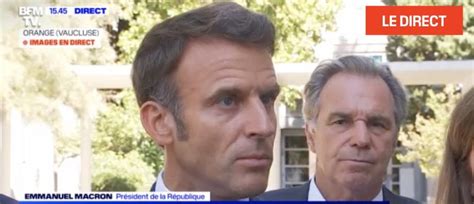 Regardez Emmanuel Macron Qui Sexprime à Orange Sur La Laïcité Et Labaya On Ne Laissera Rien