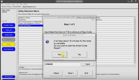 How To Reset Toyota Passwordimmo Code With Techstream Cnautotool