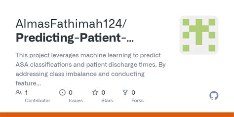 Github Almasfathimah124predicting Patient Outcomes Using Asa