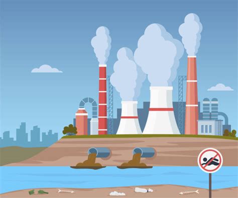 12000 Water Pollution Illustration Stock Illustrations Royalty Free