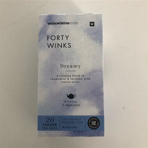 Woolworths Food Forty Winks Tea Reviews Abillion