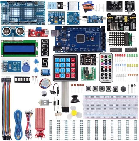 Deluxe Starter Kit V3 Voor Arduino Starters Set Met GWS Mega 2650