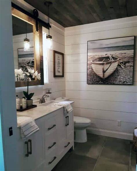Rustic And Stylish Shiplap Ideas For Stunning Bathroom Design
