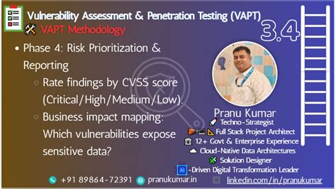 Module 4 🛠️ Vapt Methodology Phase 4 Risk Prioritization And Reporting