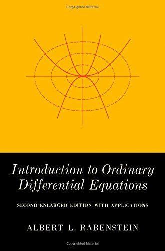 Introduction To Ordinary Differential Equations 2 Expanded Edition By
