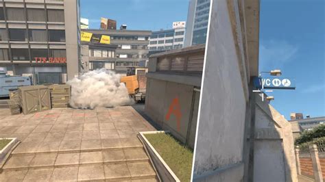 Overpass A Site From Divider Flashbang Csnadesgg Counter Strike 2