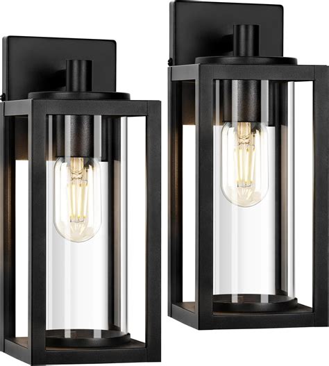 Outdoor Wall Light Fixtures Exterior Waterproof Wall Lanterns Anti Rust Outside Porch Lights