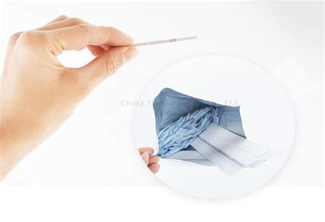 Test Kit Components Hcg Pregnancy Uncut Sheet Rapid Test