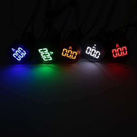 Digital Display Voltmeter 22 Mm Lights Tester Tool Grandado