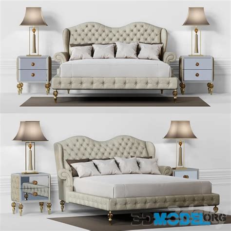 3d Model Dolfi Adelaide Bed