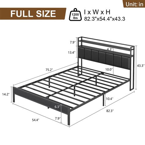 Full Size Bed Frame Dimensions Tarva Bed Frame Pine Luröy Full