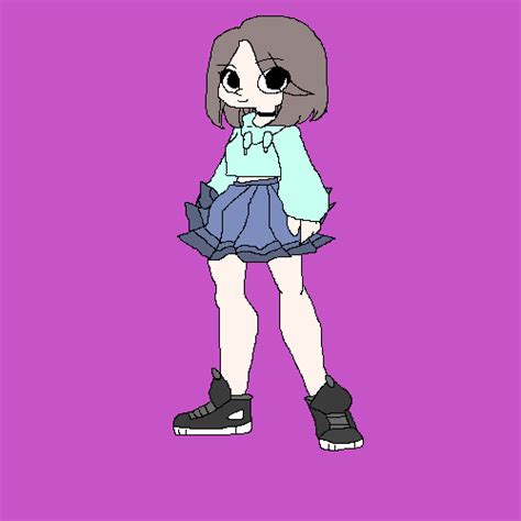 Pixilart Anime Girl By Harukakiritani Pixilart Anime Girl By Harukakiritani