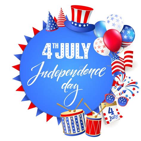 4th Of July Independence Day Of United States Of America Poster