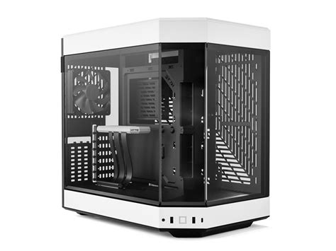HYTE Y60 Modern Aesthetic Dual Chamber Panoramic Tempered Glass Mid ...