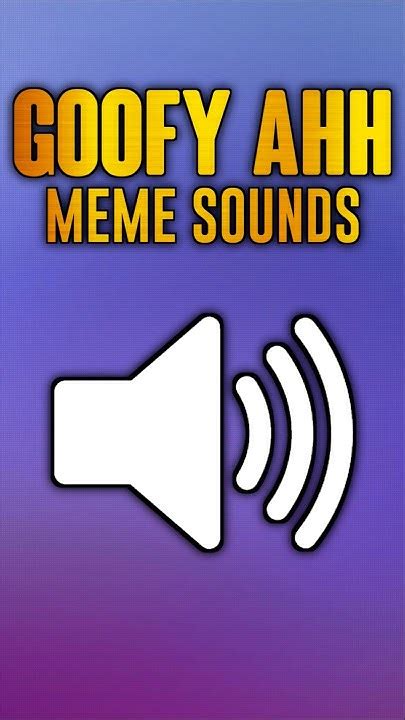 Goofy Ahh Sound Effects Youtube