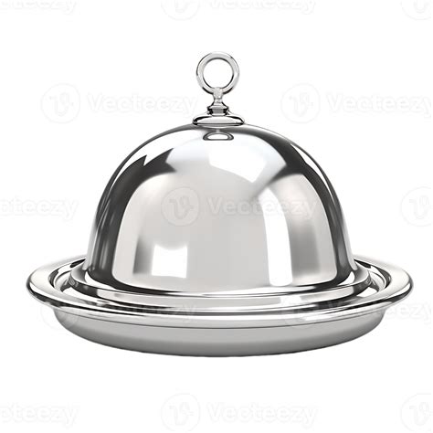 Classic Silver Cloche Symbol Of Refinement 45686784 Png