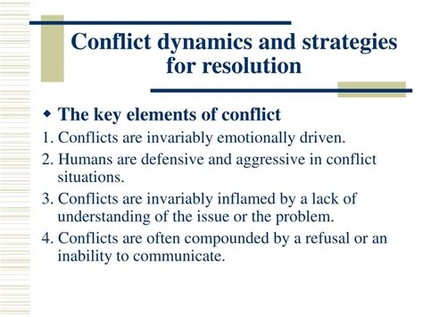 Ppt Conflict Resolution Powerpoint Presentation Free Download Id