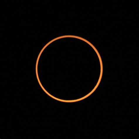 Annular Eclipse Utopia Texas Rastrophotography