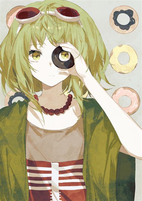 Safebooru 1girl Absurdres Bead Necklace Beads Donut Hole Vocaloid