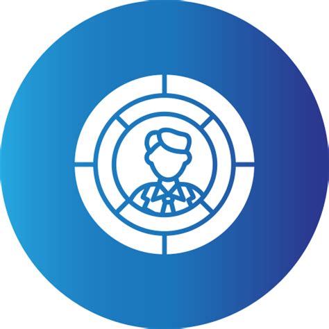 Segmentation Generic Blue Icon