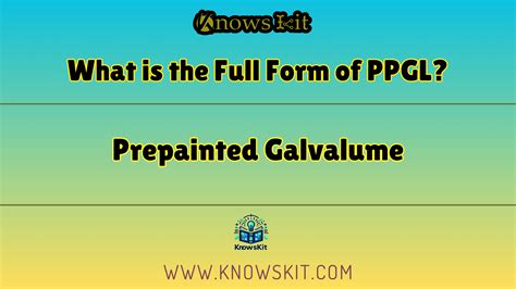 What Is The Full Form Of Ppgl
