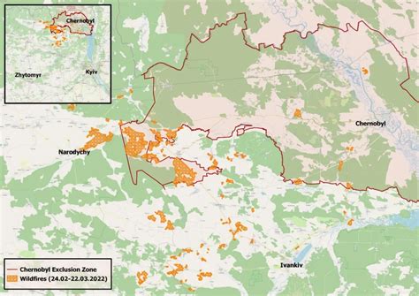 Chernobyl Zone Map