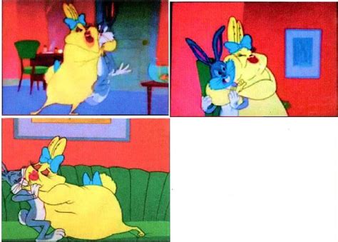 Millicent Hugs Bugs Bunny By Bighippopotamuslover On Deviantart