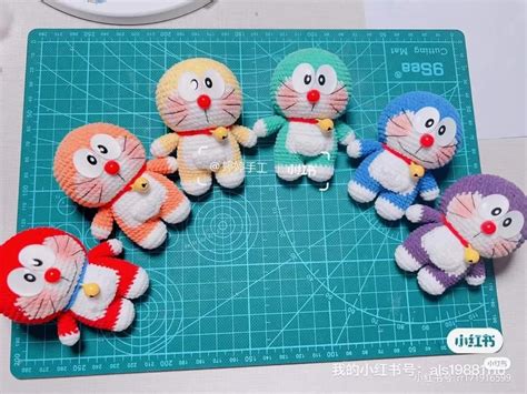 Small Size Doraemon Crochet Pattern