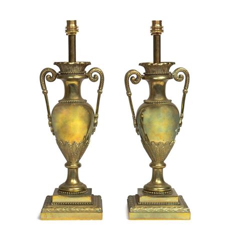 Brass Neo Classical Table Lamps French 1880 Lamps Table And Desk Lighting