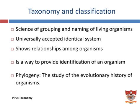 Virus Taxonomy And Classification Pdf Biological Sciences Science