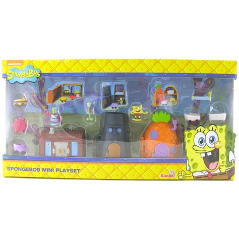 Spongebob Mini Playset At Guillermo Wilbur Blog