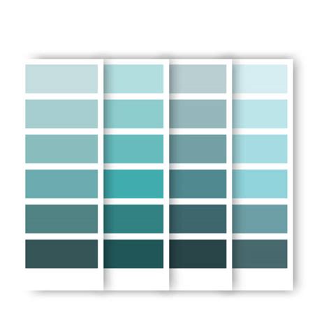 970 Palettes De Couleurs Turquoise Stock Illustrations Graphiques
