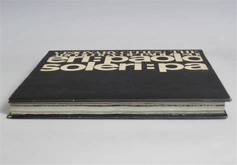 Soleri Paolo Visionary Cities The Arcology Of Paolo Soleri Hardcover