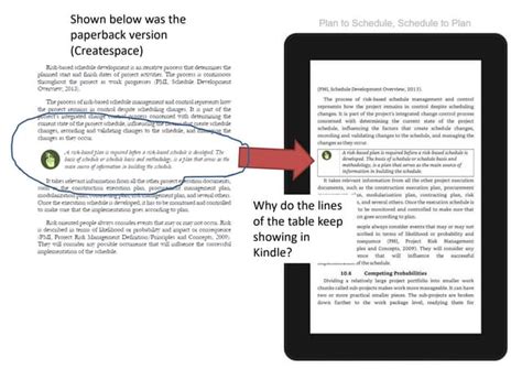 121717 Kindle Issue Table Lines Were Showing In Kindle Pdf