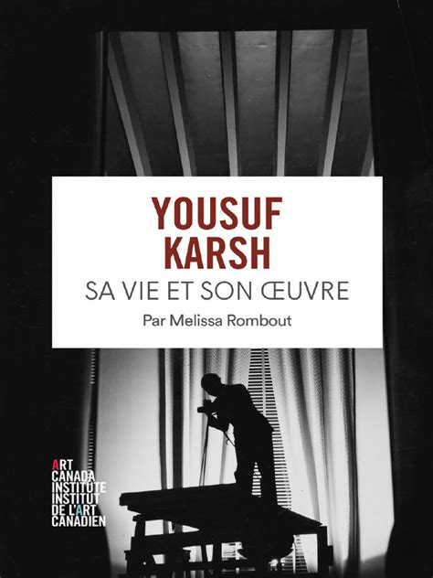 Yousuf Karsh Biographie Et Œuvres Pdf Portrait Arménie