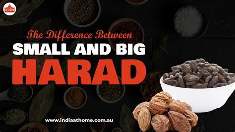 The Key Differences Between Small And Big Harad India At Home Youtube