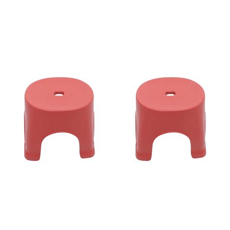 Worgeous 2 Pcs Anti Slip Plastic Stool Multi Use Step Stool Shoes