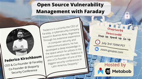 Chapter04 Session08 Open Source Vulnerability Management With Faraday
