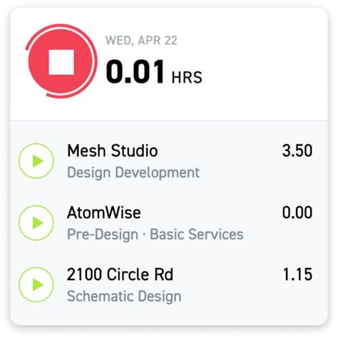 Time Tracking Software For Architects And Engineers Monograph