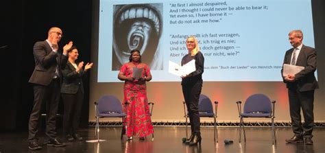 Štefica Galić Primila Nagradu Johan Philipp Palm Ne Odričem Se Zajedničke Budućnosti Svih Nas U