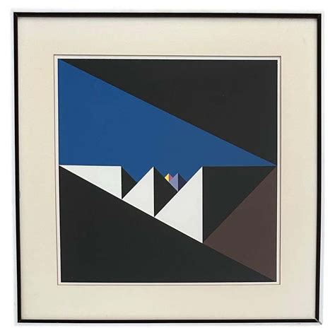 Abstract Serigraph Poster Entitled 1972 Munich Olympics By Josef