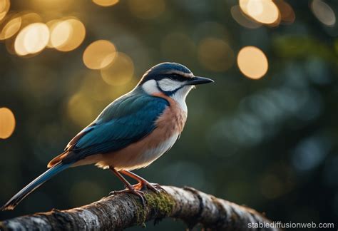 Dynamic Birds Stable Diffusion Online