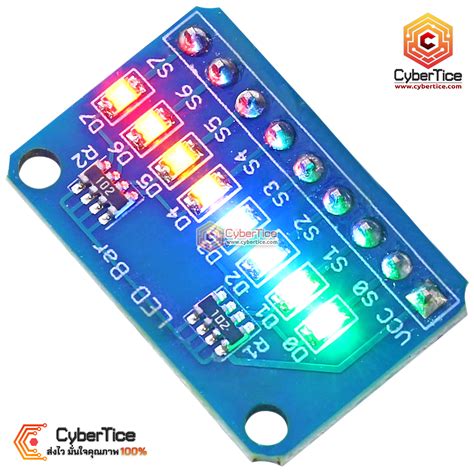 8 Led 8 Bar Marquee Led Display Module 4 สี ขาย Arduino อุปกรณ์