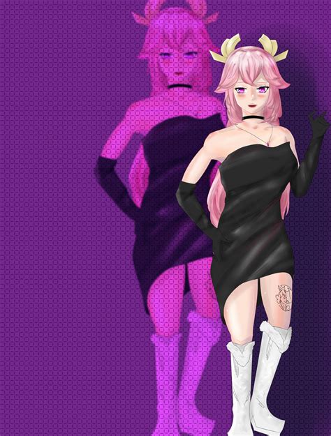 Yae Miko Mommy O By Kvokky On Deviantart